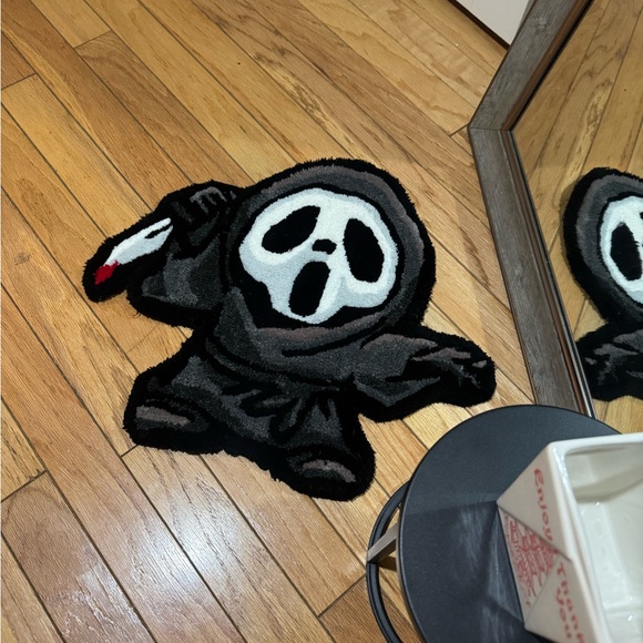Hand Crafted | Accents | Ghostface Scream Rug | Poshmark